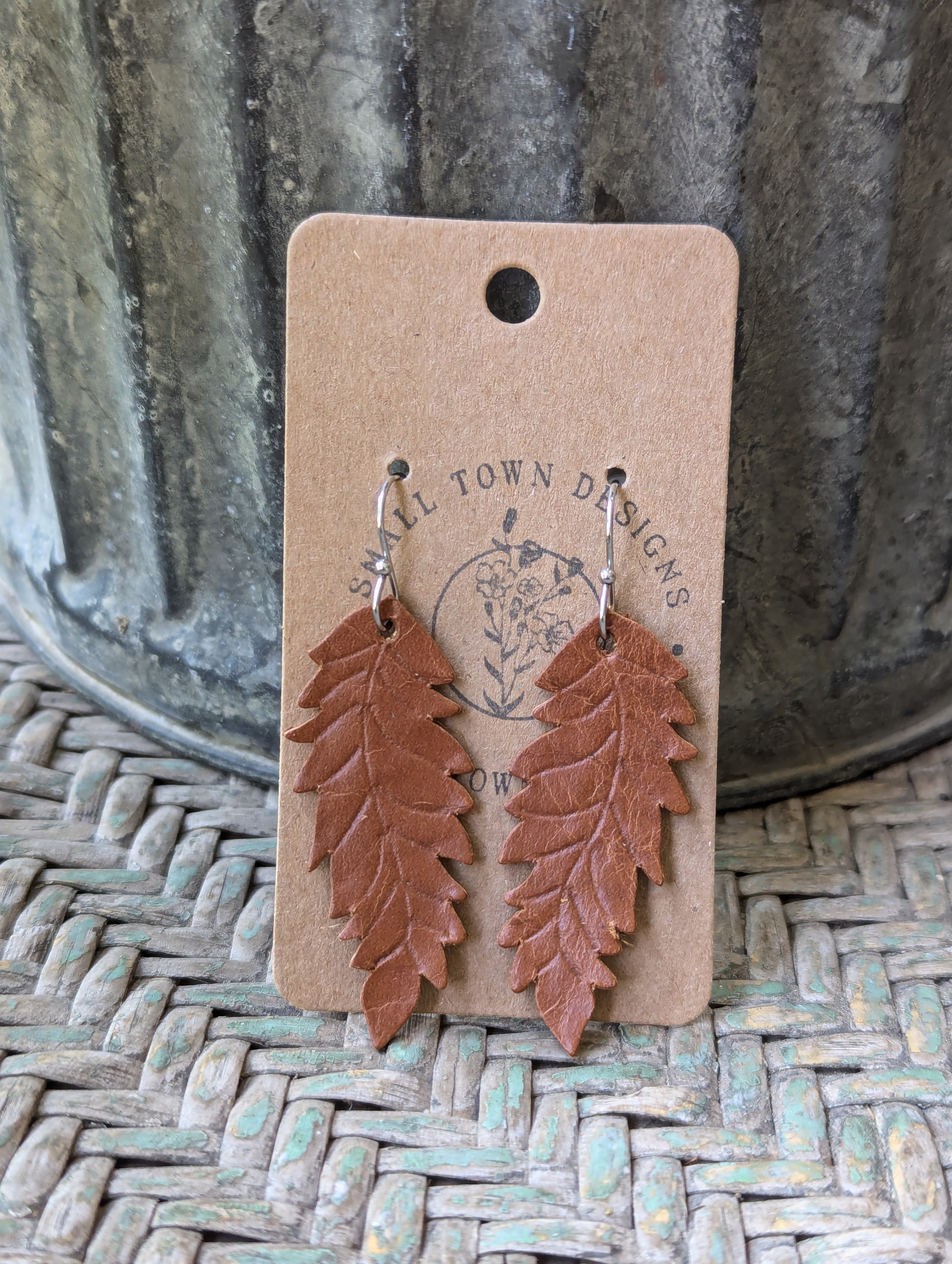 Embossed Feathers – Small Town Designs